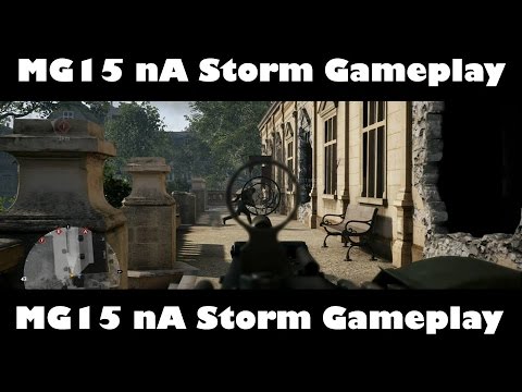 MG15 nA Storm Gameplay - BATTLEFIELD 1 - YouTube