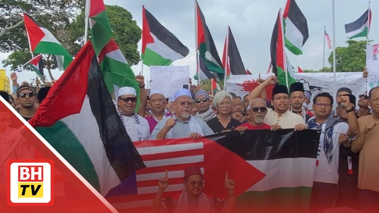 Perang harus dihentikan, selamatkan rakyat Palestin - YouTube