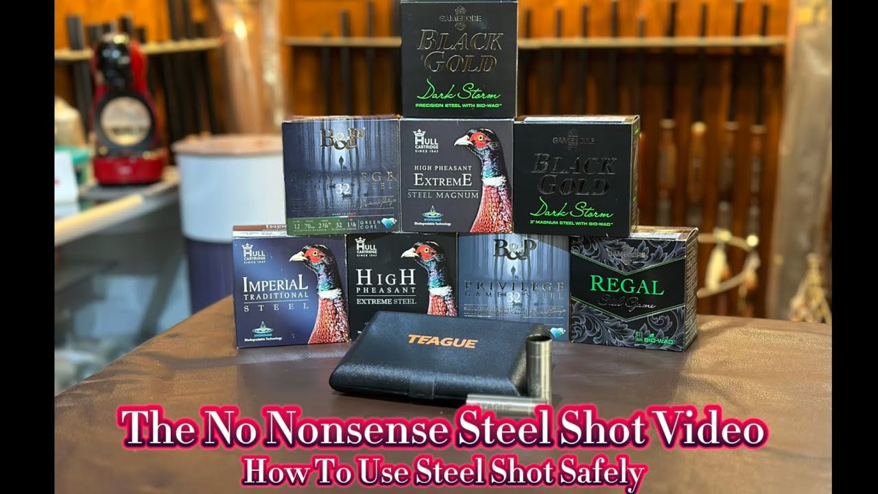 The No Nonsense Steel Shot Video | How To Use Steel Shot Safely - YouTube