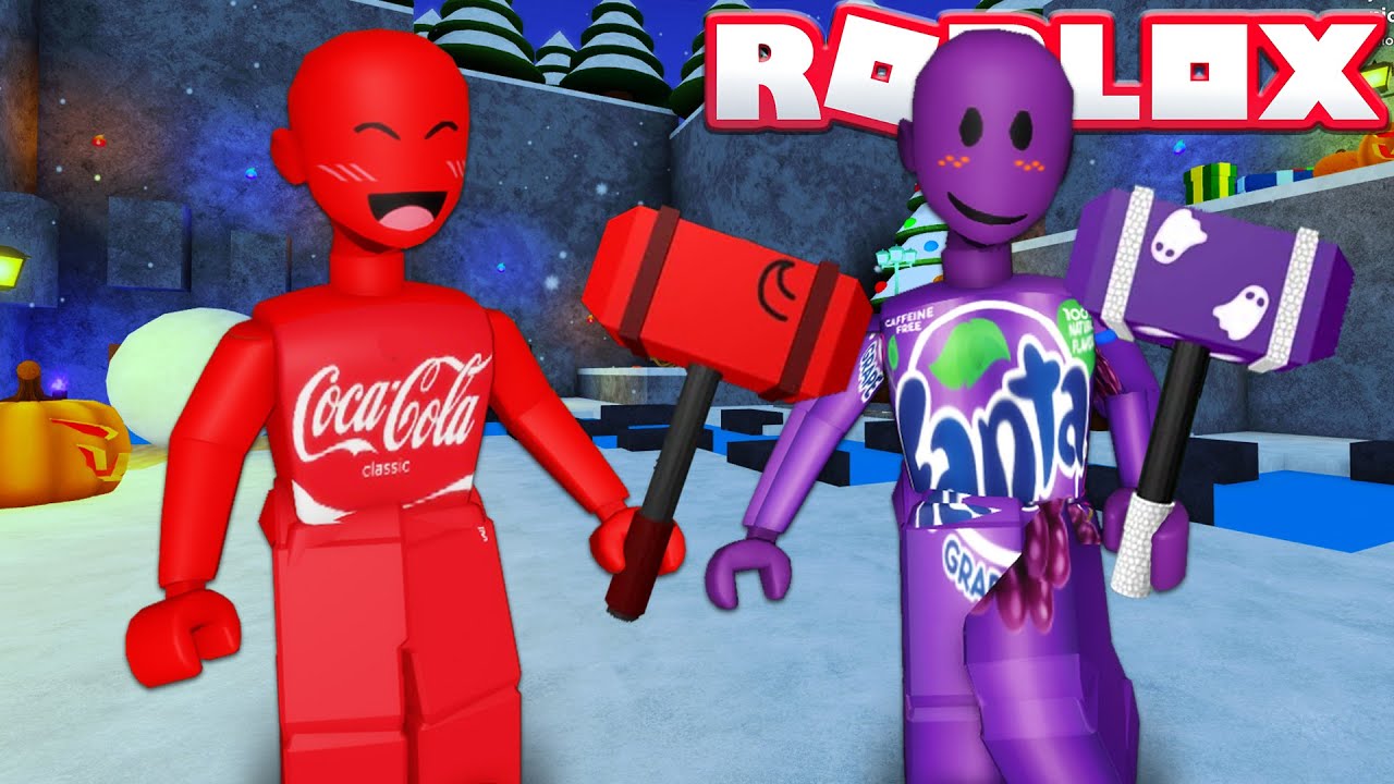 COCA-COLA E FANTA UVA NO MARRETÃO - ( Flee the Facility ) Roblox - YouTube