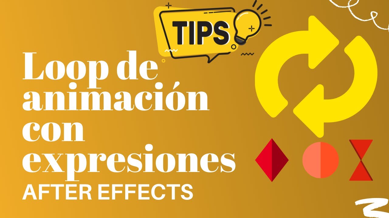 Loop de animación con expresiones en After Effects - YouTube
