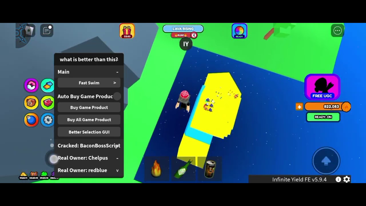 FREE UGC Lava survival script! FREE GAMEPASSES - YouTube
