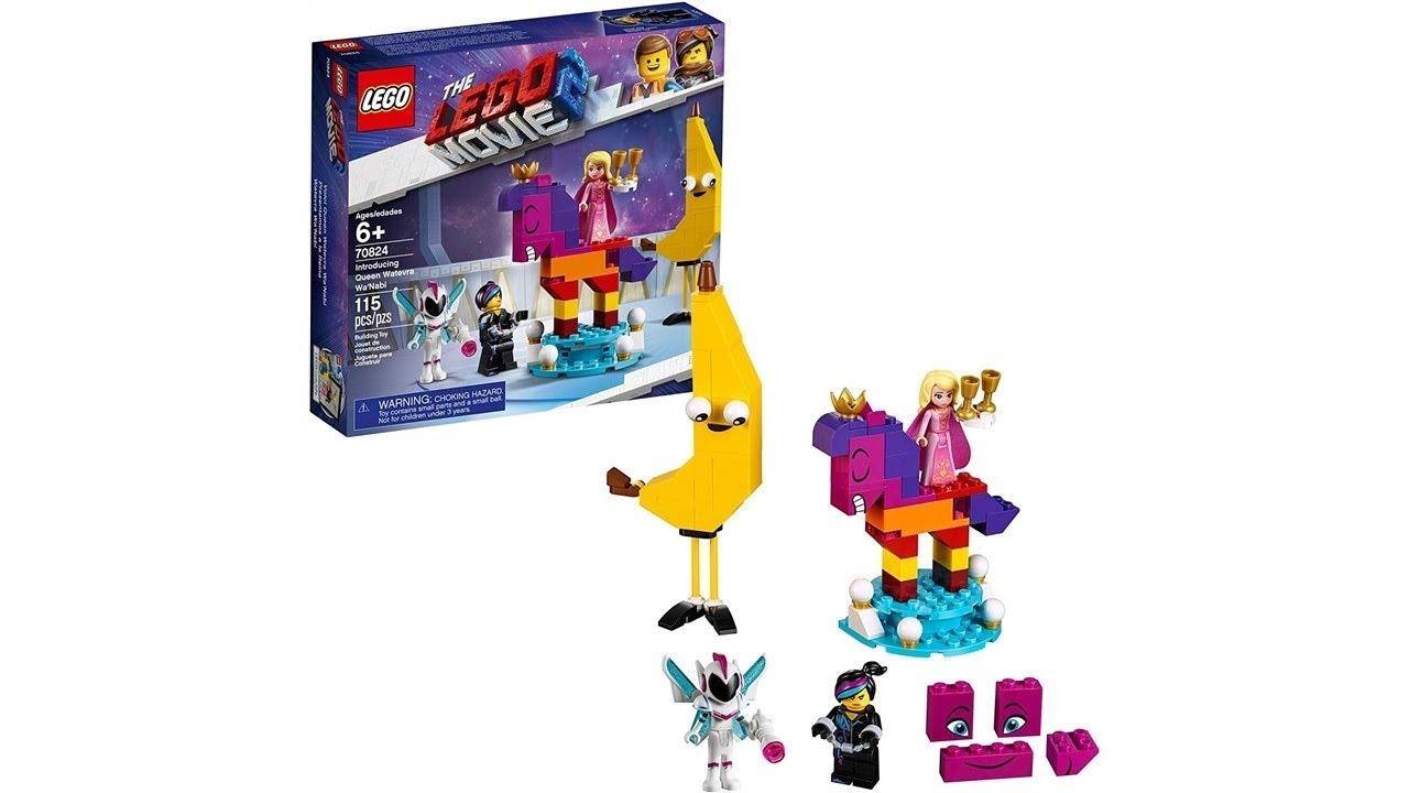LEGO THE LEGO MOVIE 2 Introducing Queen Watevra Wa’Nabi 70824 Build and ...