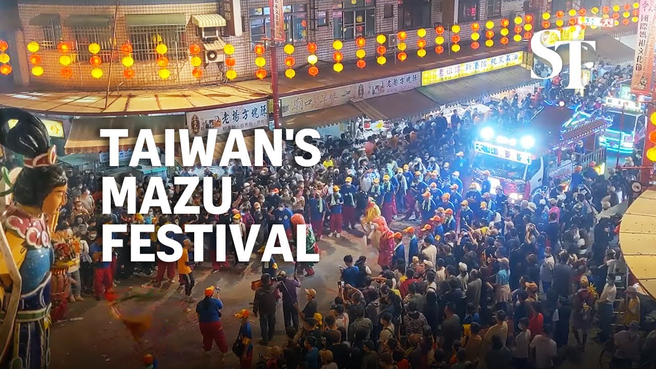 Taiwan's Mazu festival | Letter from the bureau - YouTube