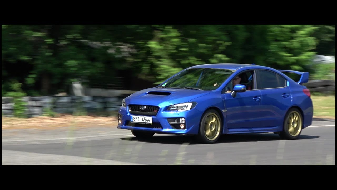 Subaru WRX STI vs. Subaru BRZ ride on the circuit in Písek - Subaru ...