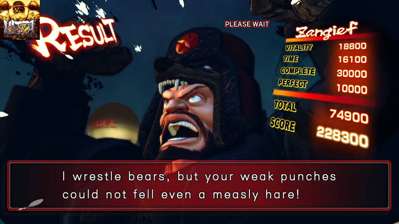 ULTRA STREET FIGHTER IV Zangief Arcade Mode III - YouTube
