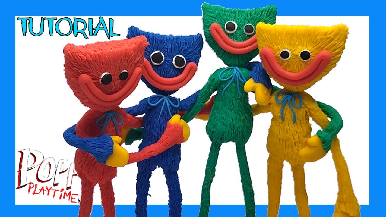 como hacer a los mini huggies de plastilina - YouTube