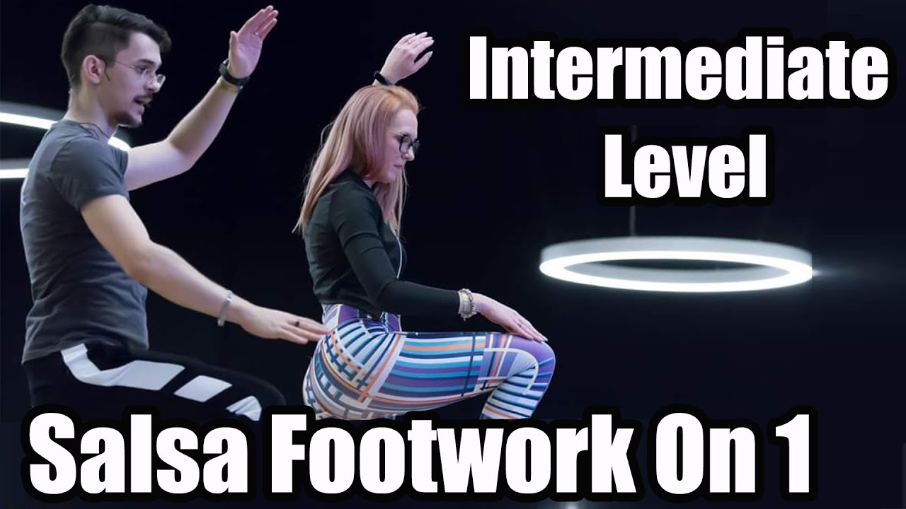Salsa FootWork On1 - Intermediate Level | Salsa Moves - YouTube