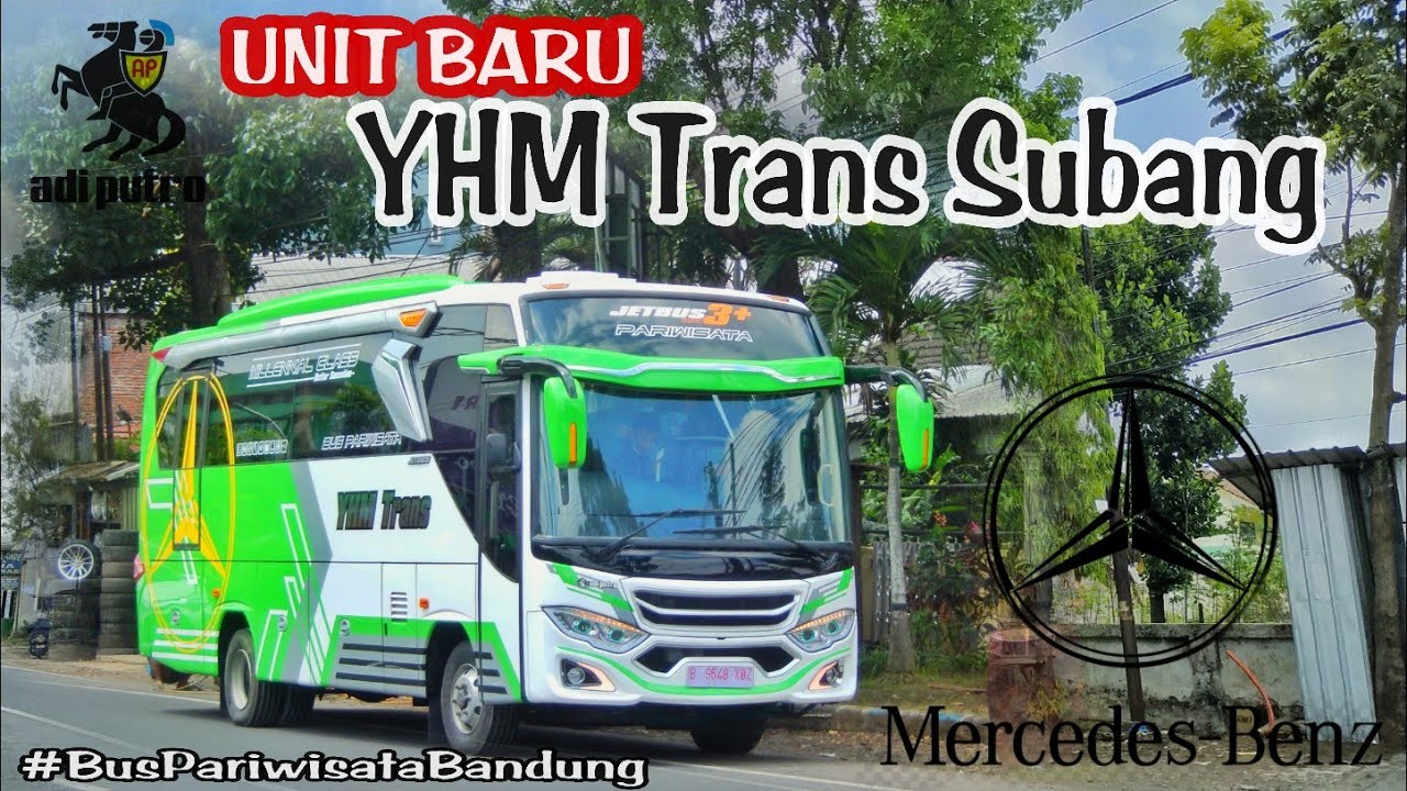 RILIS YHM TRANS SUBANG‼️JETBUS MD 3+ MERCEDES-BENZ OF-917 SHORT ADI ...