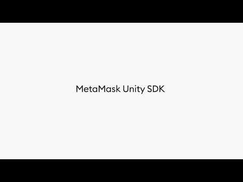 MetaMask Unity SDK - Demo - YouTube