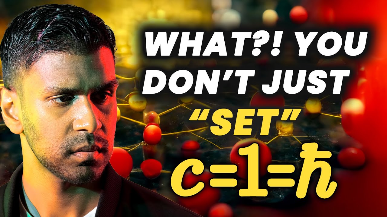 Theoretical Physics EXPLAINED: The Key to "Natural Units" - YouTube