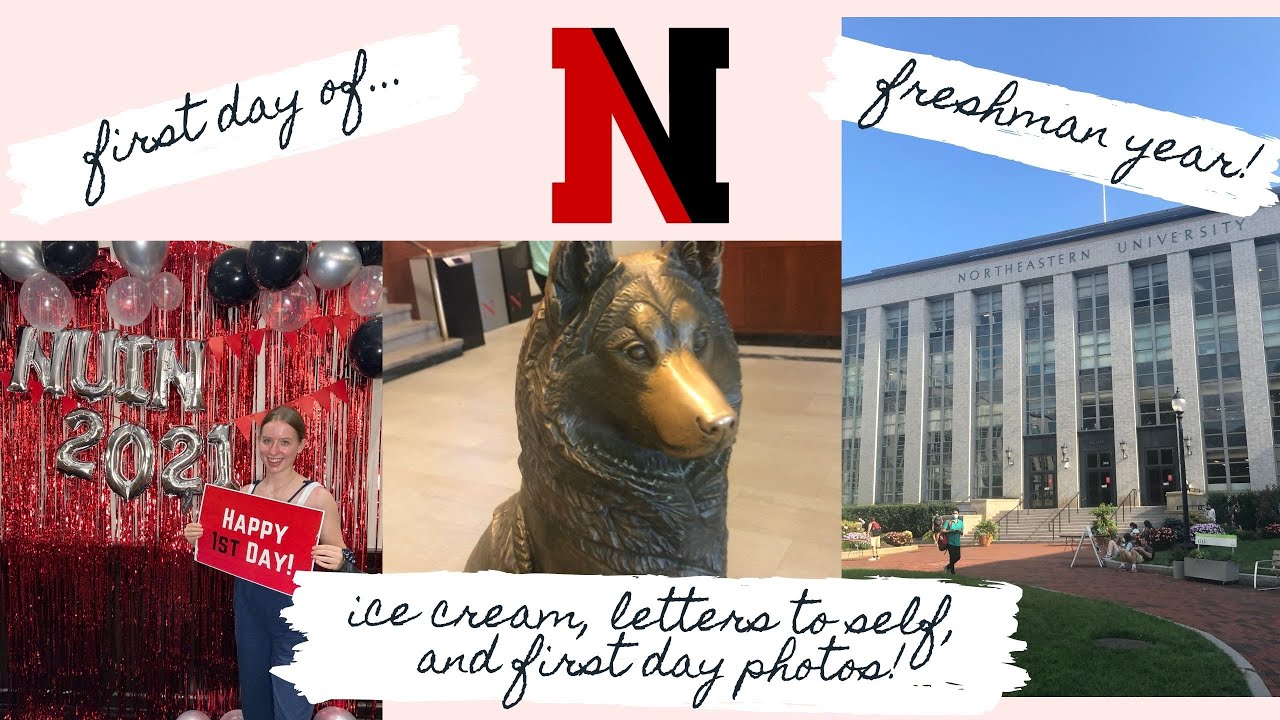 MY FIRST DAY OF COLLEGE AT NORTHEASTERN!! - NUin Boston - YouTube