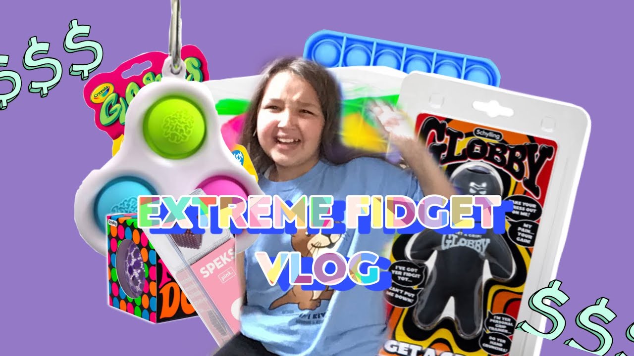 CRAZY FIDGET SHOPPING + FIDGET HALL! | Kylie Vlogs - YouTube