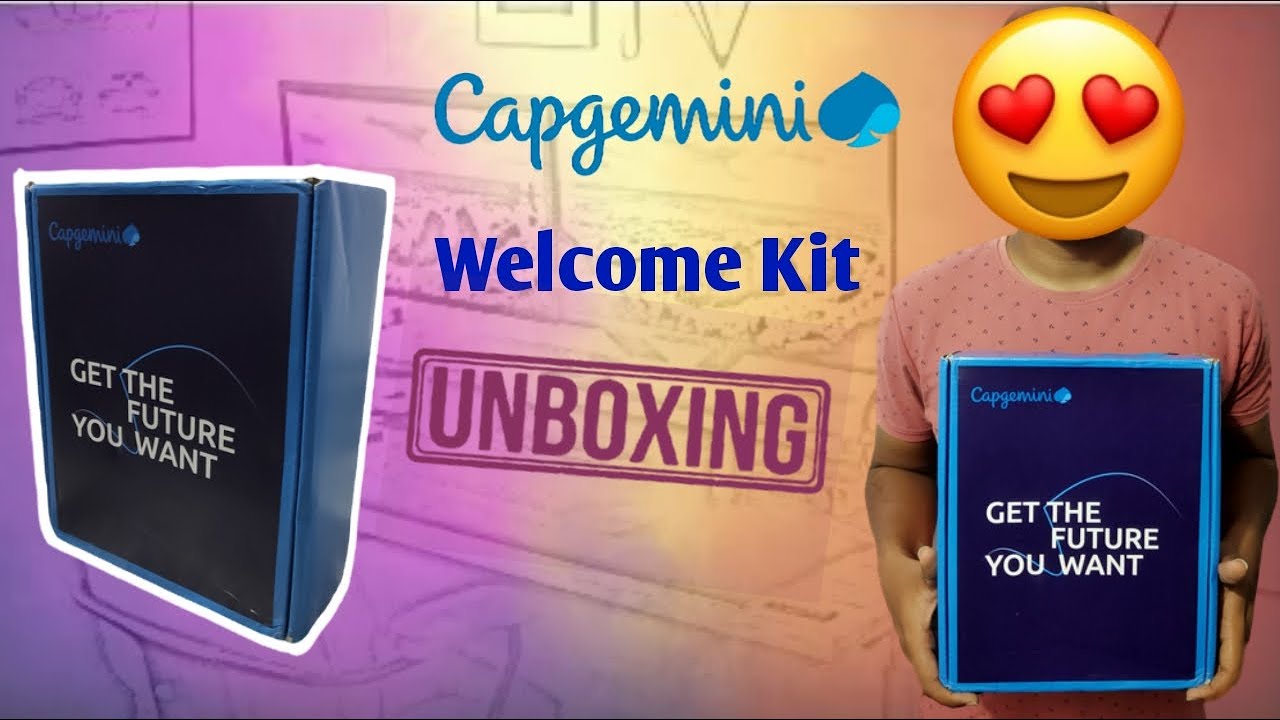 Unboxing - Capgemini Welcome Kit - YouTube