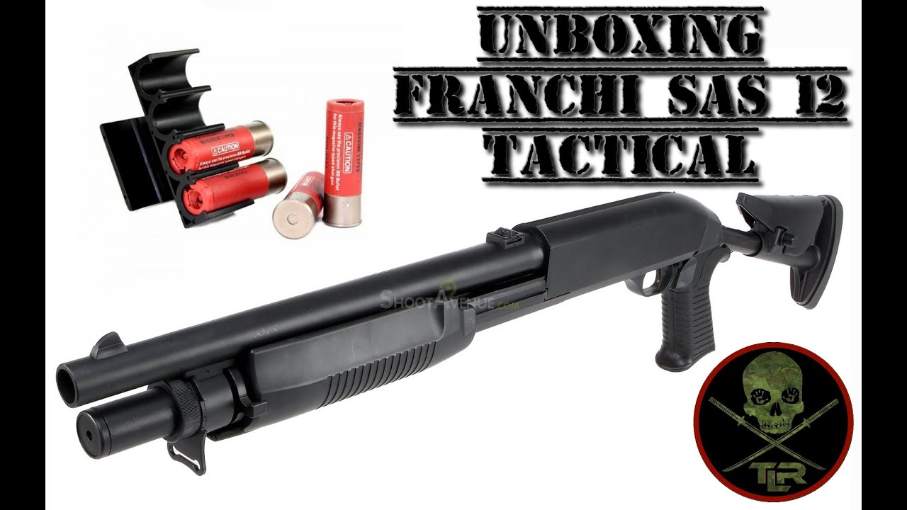 #4 Unboxing - FRANCHI SAS 12 Tactical - YouTube