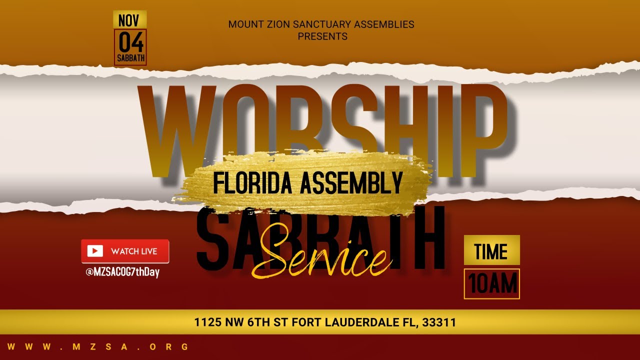MZSA FL Sabbath Service - 11/04/2023 - YouTube