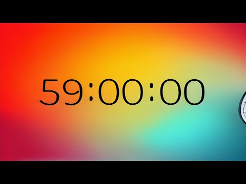 59 minutes timer | pomodoro session | pomodoro technique - YouTube