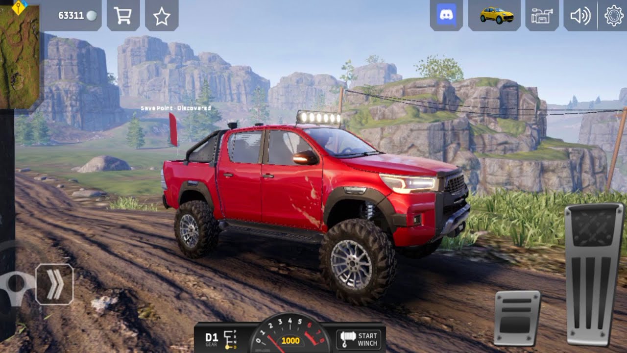 Off Road Adventure Toyota Hilux Revo Off Road Challenges Gameplay