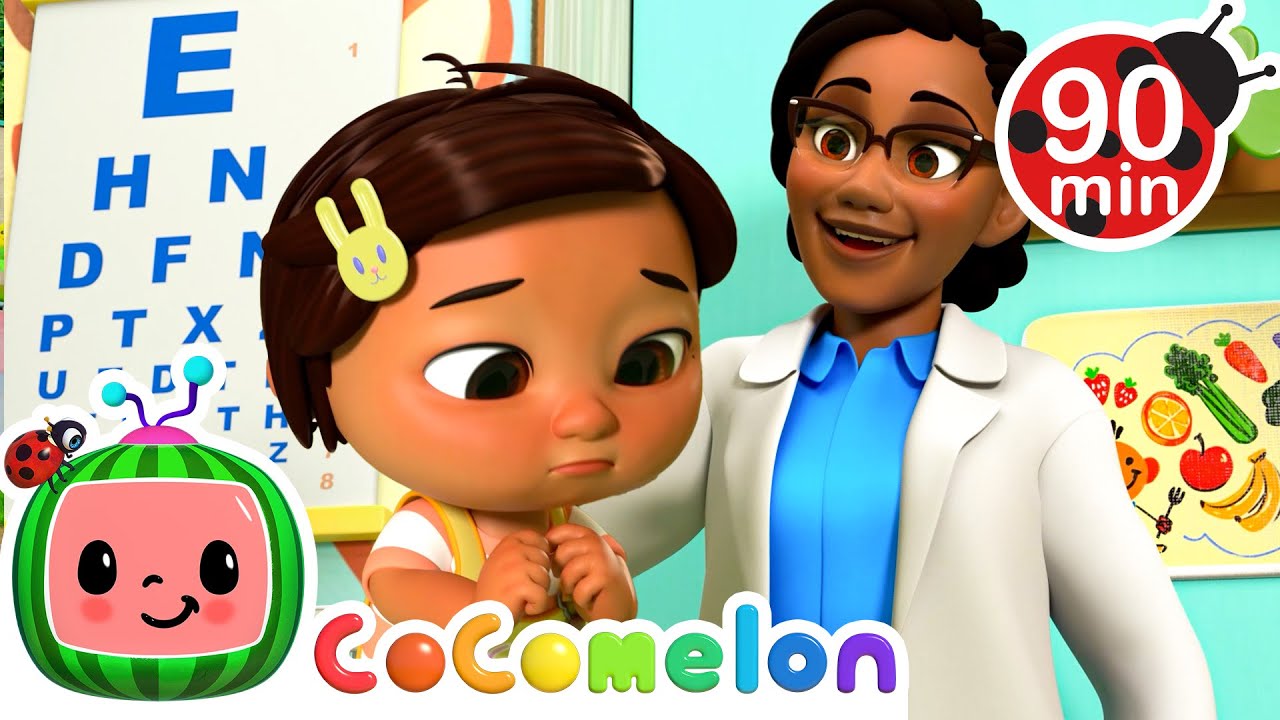 Nina is Scared of the Doctor (Check Up) | CoComelon | Songs and ...