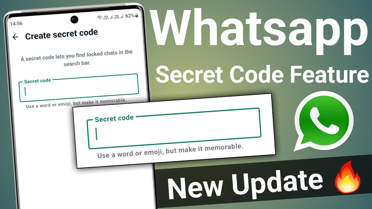Whatsapp new feature | Whatsapp secret code feature | Whatsapp hide ...