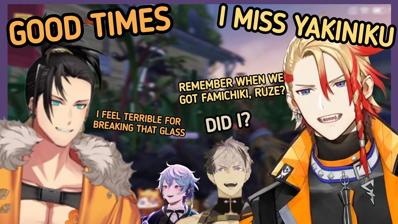 Axel & Shinri Remembering The Fun Times (and Food) They Had While In ...