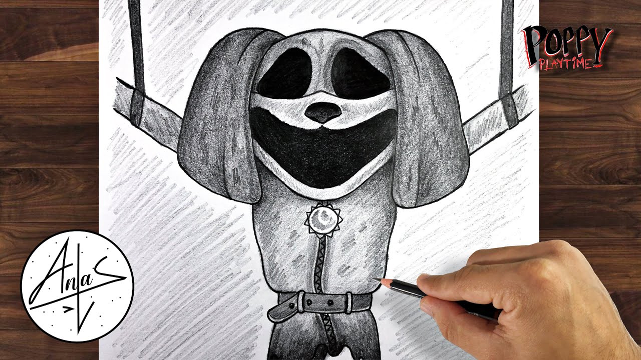 How To Draw Dog Day | Poppy Playtime Drawing Tutorial - YouTube