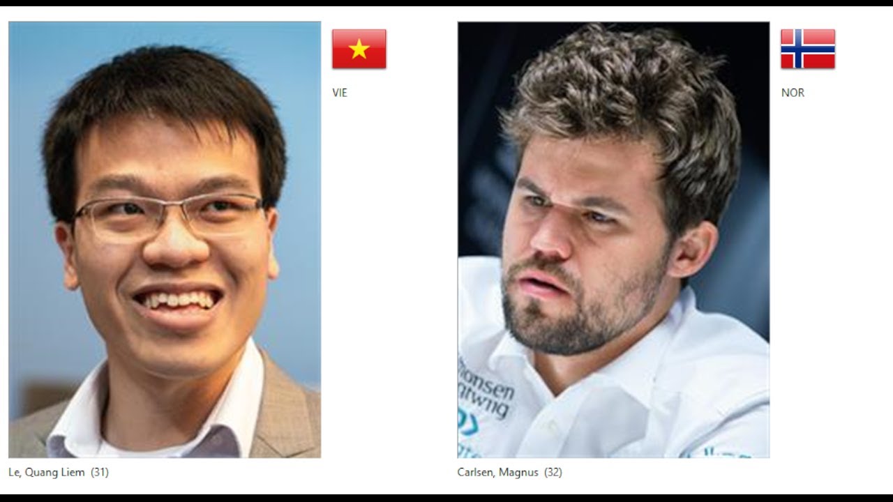 Le Quang Liem vs Carlsen Magnus (½-½)(1.3), 04.04.2023 - YouTube