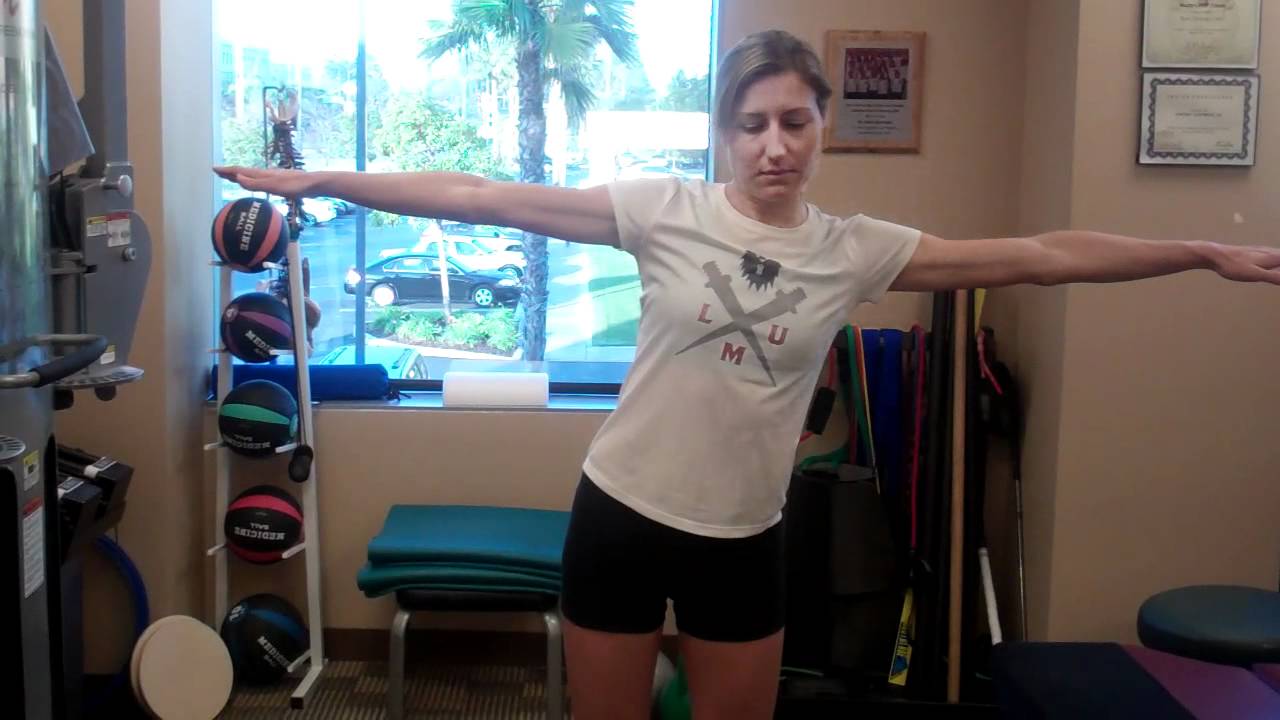 Standing Spinal Lateral Glides - YouTube