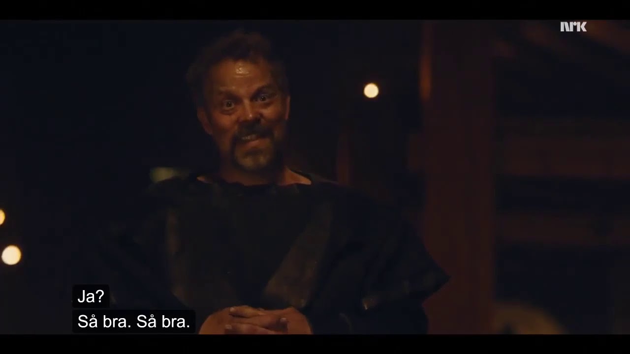 Jarl Varg I badekaret. Vikingane - YouTube