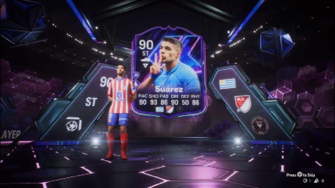 Completing the Flashback Luis Suarez SBC in FC 25 - YouTube