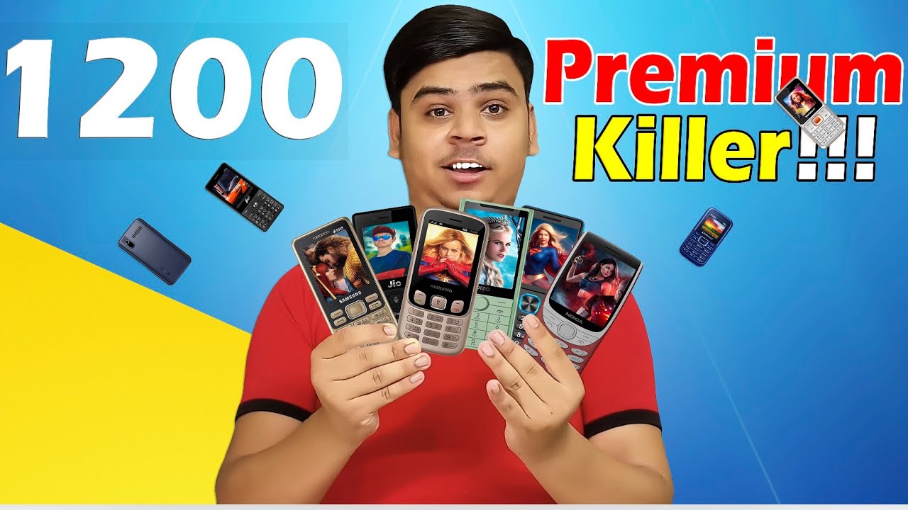 Top 5 Best Feature Keypad Phones Under 1200 Budget⚡⚡⚡September 2022 ...