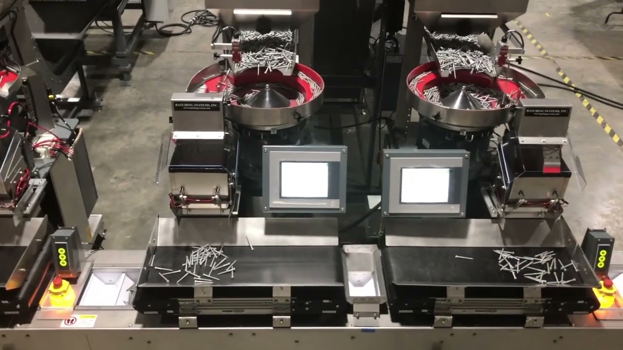 4 Fast Automatic Weighers with kit conveyor + Bagmaster® 250 bagger ...