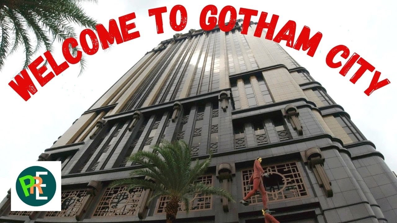 Batman - Parkview Square Gotham Building - Art Deco Architecture in ...