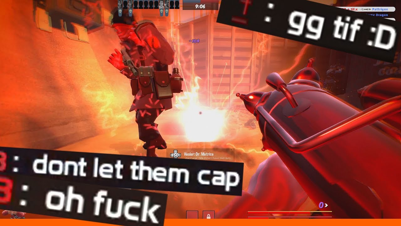 Team Fortress 2: Soldier Gameplay [TF2 Cow Mangler 5000] - YouTube