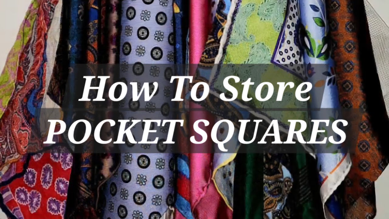 DIY Storage Solution For Pocket Squares! Making a Rack LIVE! - YouTube