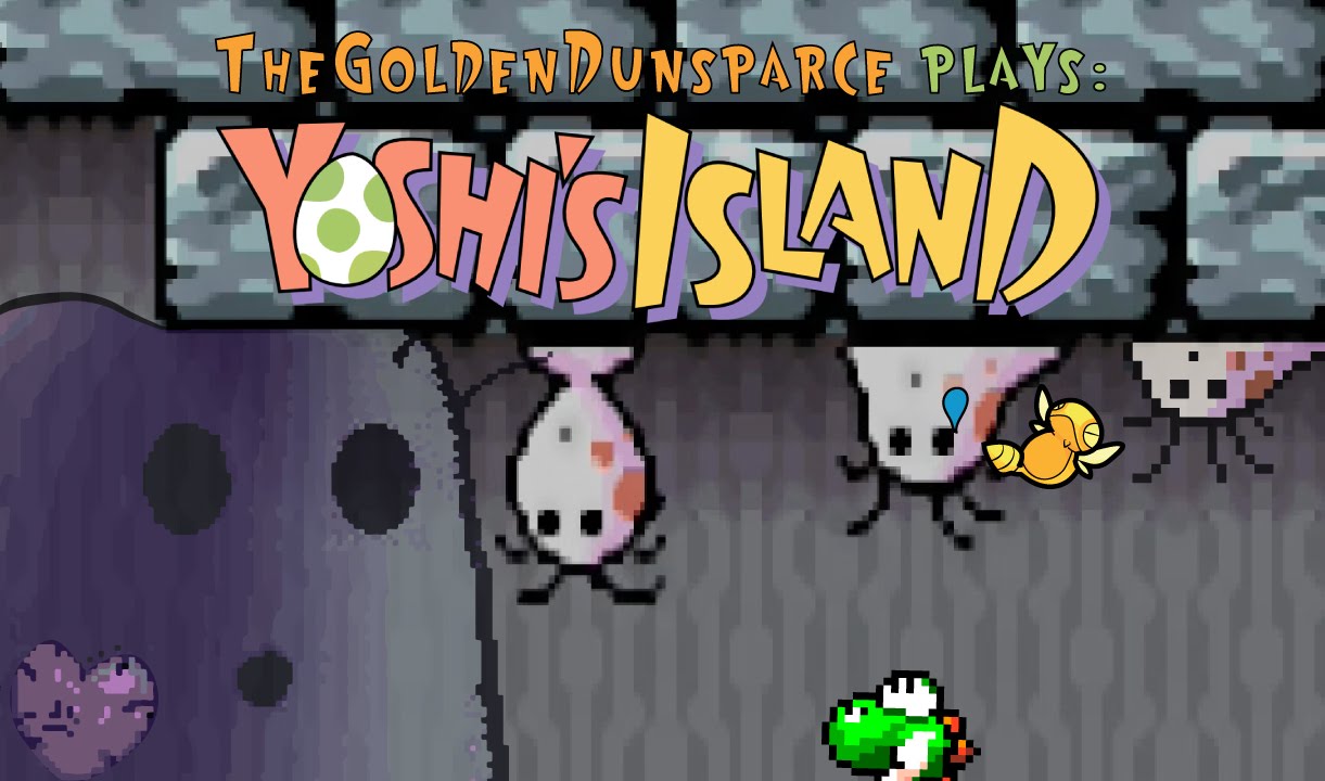 Yoshi's Island - Level 5-4: Sluggy the Unshaven's Fort + Top Secret ...