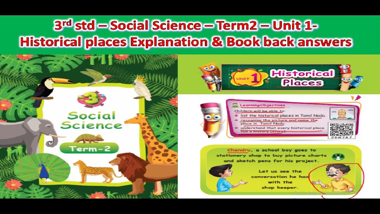 3RD STD SOCIAL SCIENCE TERM2 UNIT 1 HISTORICAL PLACES EXPLANATION 3rd-std-social-science-term2-unit-1-historical-places-explanation