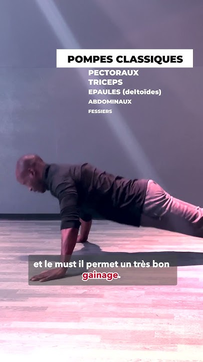 4ème Vidéo Musculation Au Poids Du Corps Consacré Les Pompes Classiques Pushup Motivation