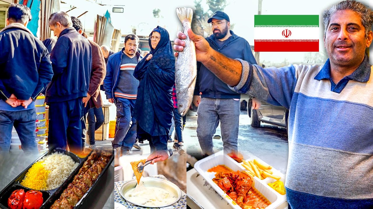 Street Food in an Iranian Market | IRAN Street Food - YouTube