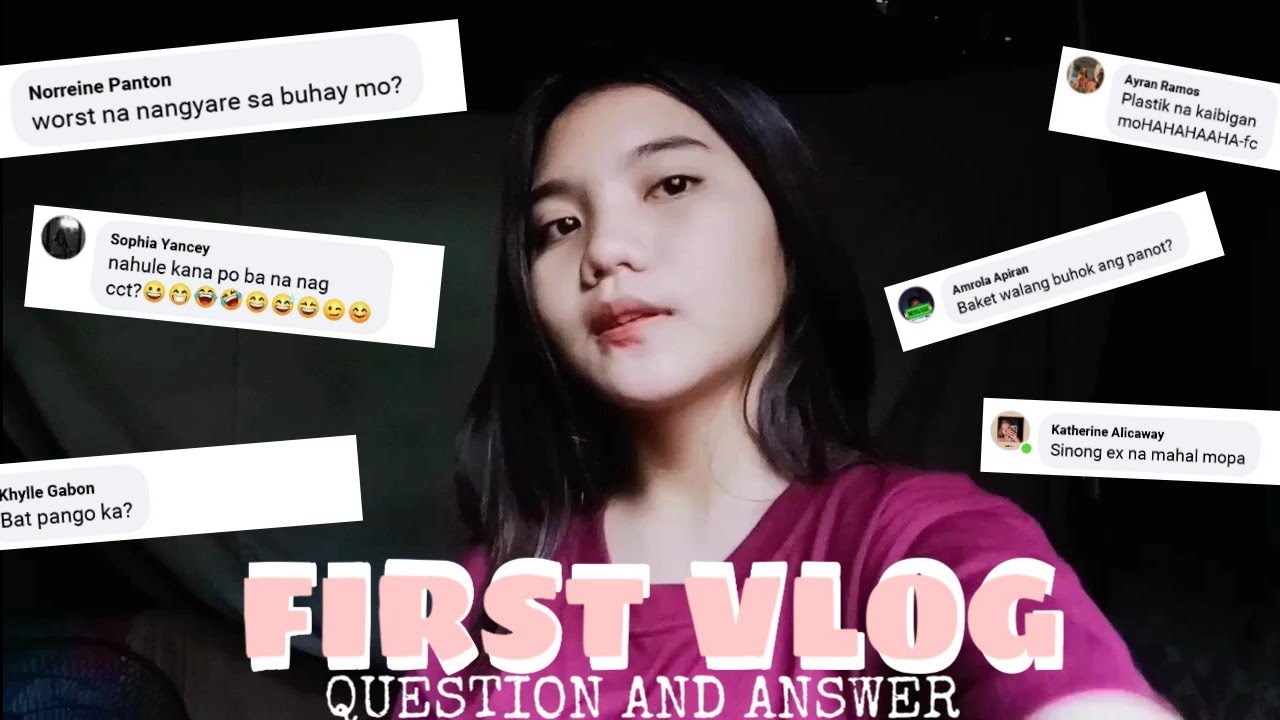 FIRST VLOG (Q&A) - YouTube