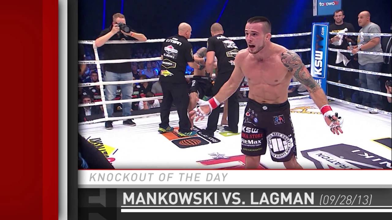 Knockout of the Day: Borys Mankowski Floors Ben Lagman at KSW 24 - YouTube