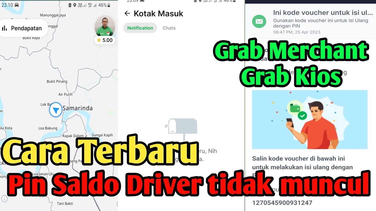 Cara Baru jika Pin grab driver hilang atau pin top up saldo driver ...