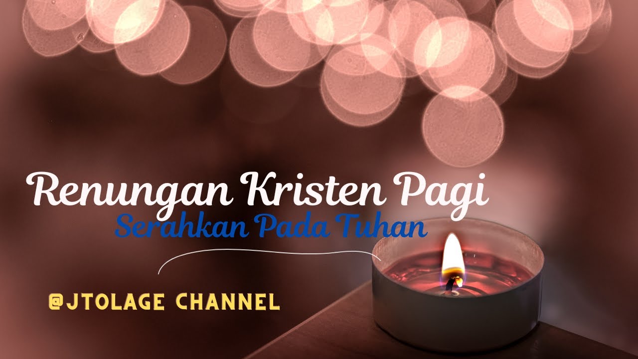 Renungan Pagi Kristen hari ini - Kamis 26 Januari 2023 - YouTube