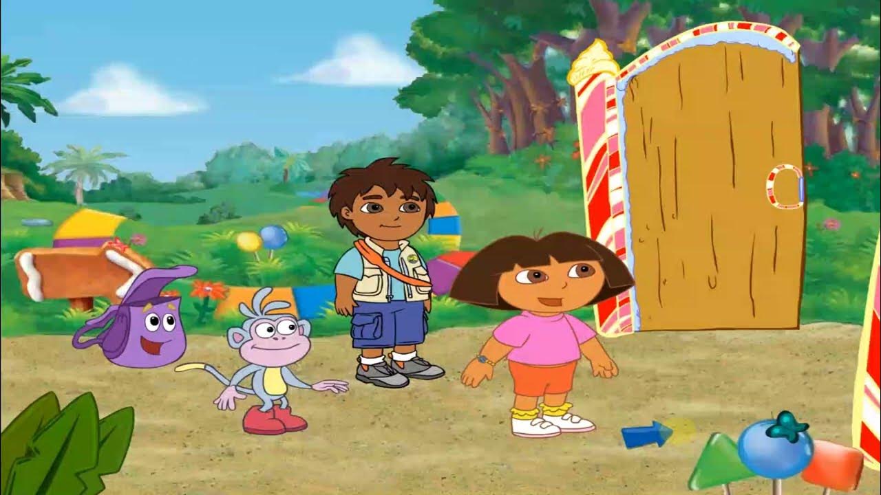 Dora The Explorer Candy Land Game And Play Youtube