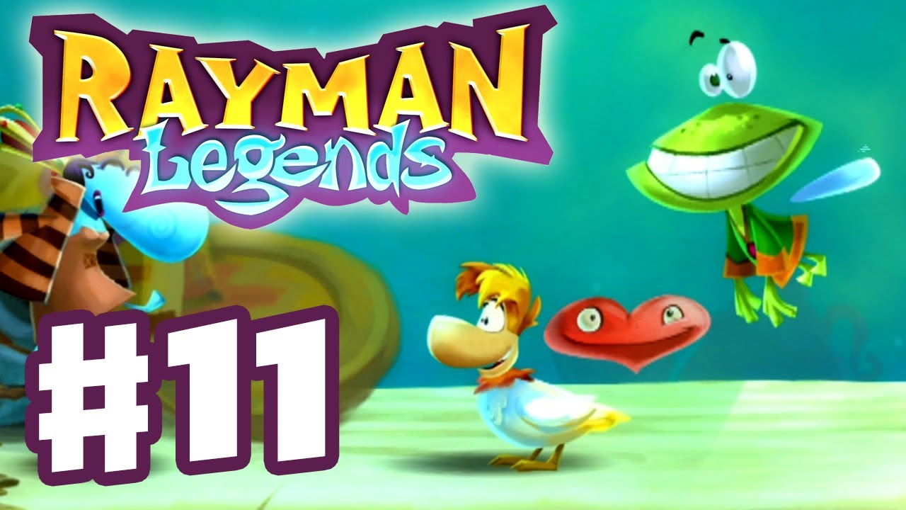 Rayman Legends - Gameplay Walkthrough Part 11 - What the Duck!? (PS3 ...