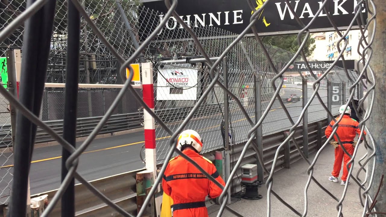 Monaco GP Starting Line - YouTube