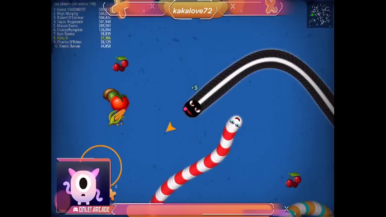 Watch me play Slink.io - Snake Game via Omlet Arcade! - YouTube