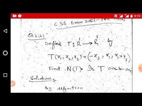 CSS past papers solved-- pure maths 2023 Q 2b and 3b#shorts - YouTube