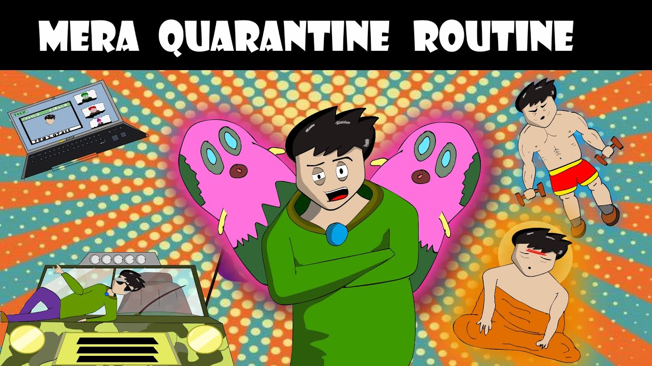 My Quarantine Routine || animation video || prozotyke - YouTube