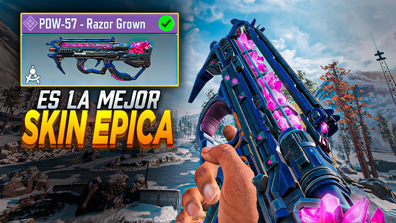 *Nueva PDW 57 - Razor Grown* es LA MEJOR SKIN EPICA de esta Arma | COD ...